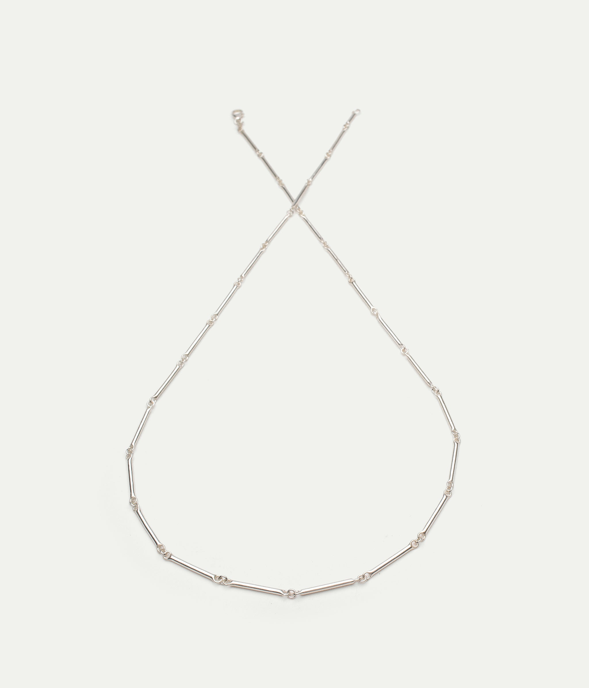 Yasmine white gold chain