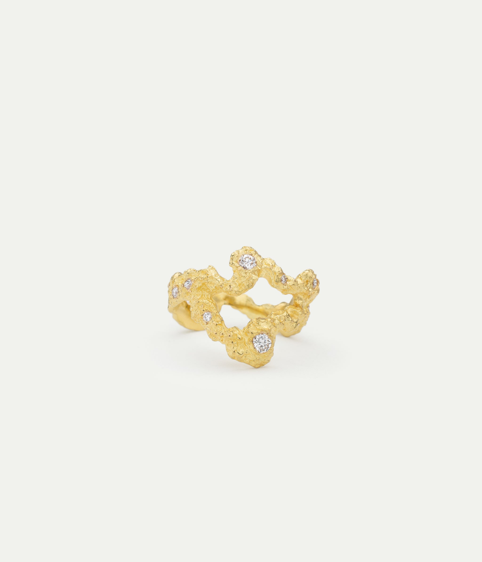 Double Stardust ring